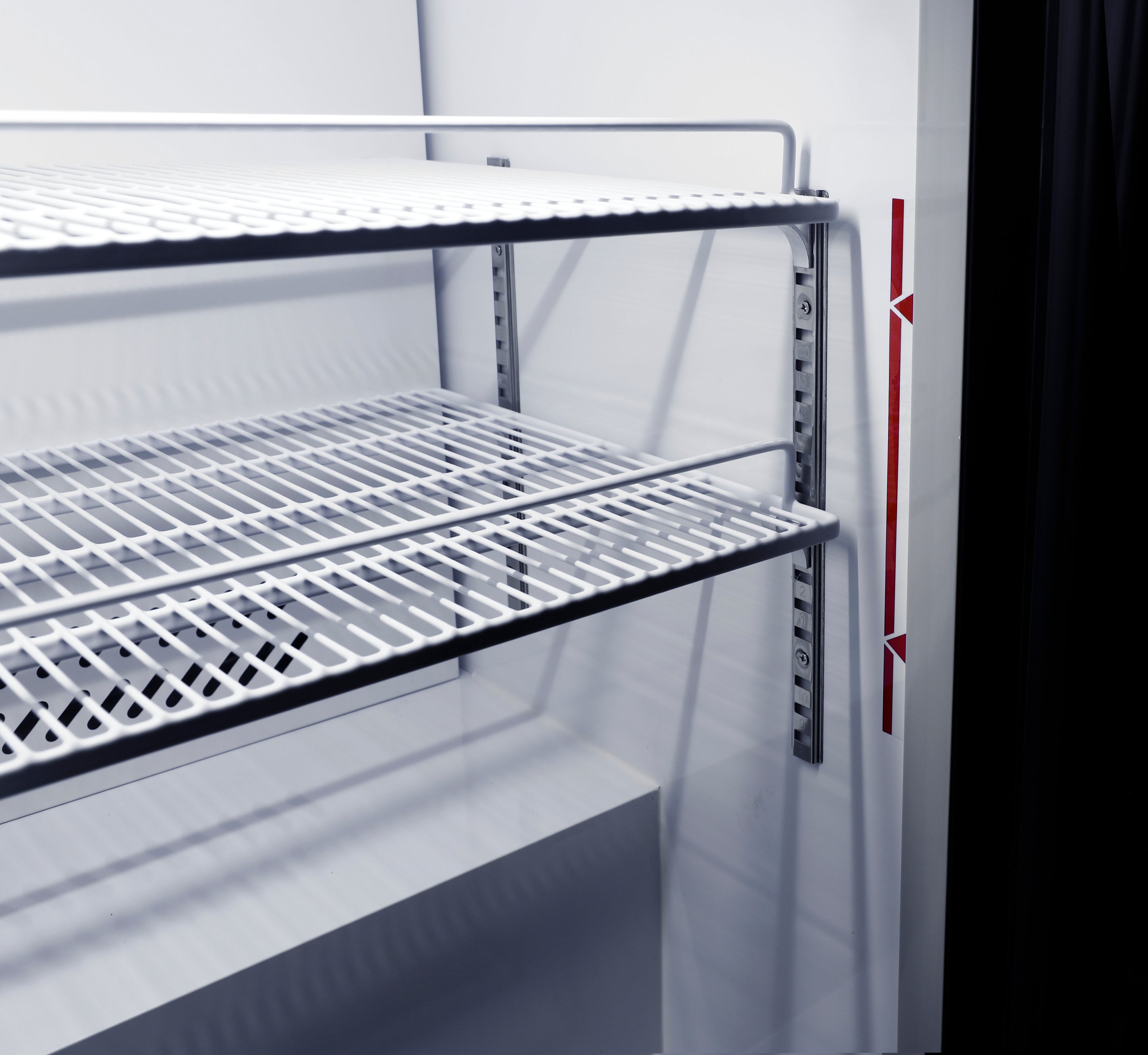 West Kitchen WBC250 35"W Back Bar Refrigerator with 2 Glass Doors