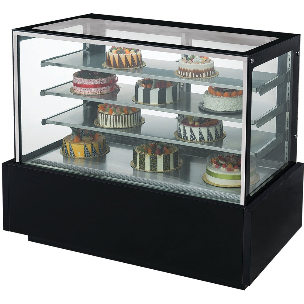 West Kitchen WDM72R 72"W Refrigerated Flat Glass Deli Case