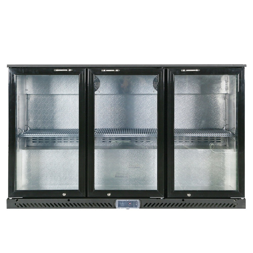 West Kitchen WBC350 53"W Back Bar Refrigerator with 3 Glass Doors
